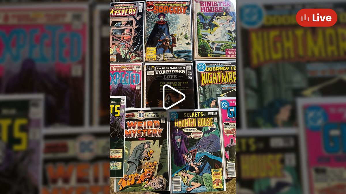 drnickscomics is live · Vintage Comics · Vintage, Horror, DC Universe ...