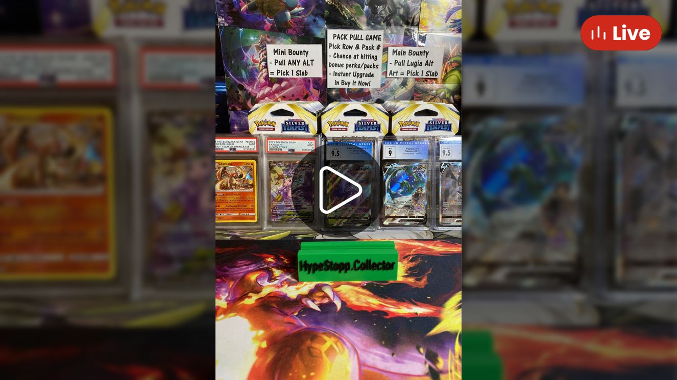 Whatnot - Pack Pull Game W/ Randomly inserted prizes/perks! Livestream ...