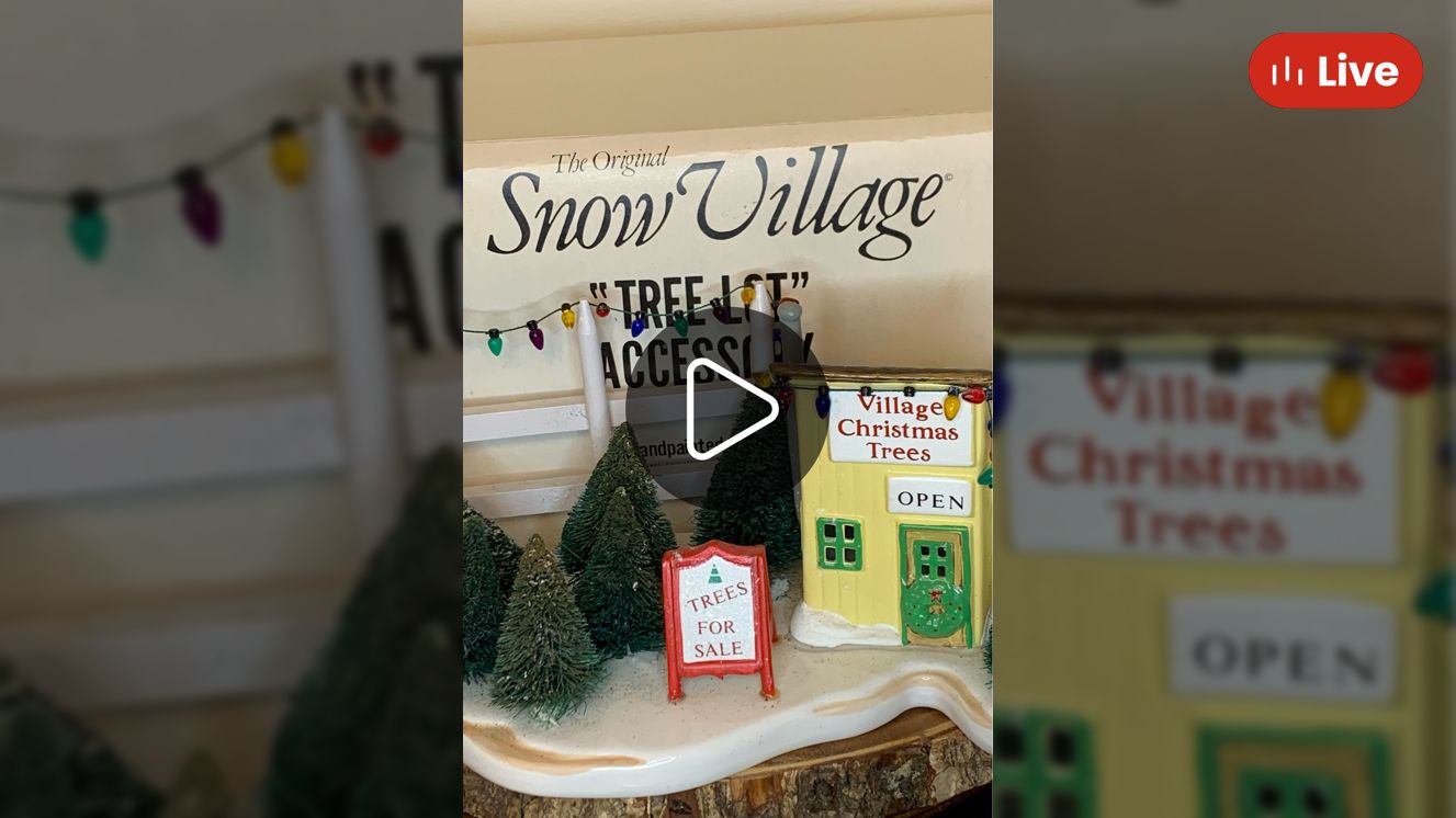 Whatnot - Department 56 Christmas! 28 pieces! Livestream by ...