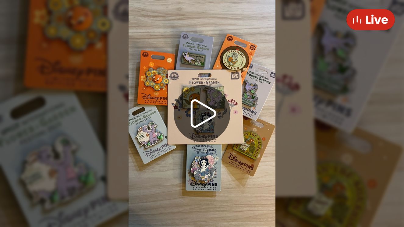 Whatnot - Flower & Garden Festival Pins!! Livestream by figmentguypins ...
