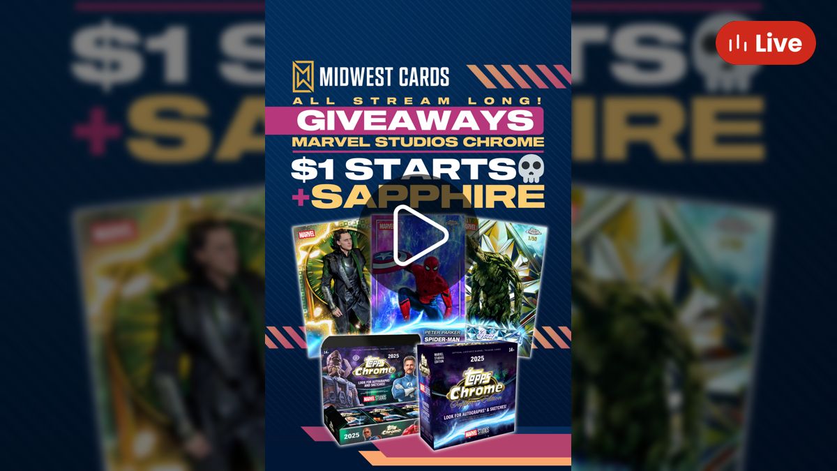 midwestcards is live · Marvel Cards · New Release, $1 Starts, Hobby ...