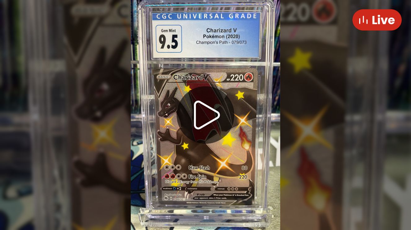 Whatnot - $1 Pull a V Win a Slabby With Alt Zard Livestream by ...