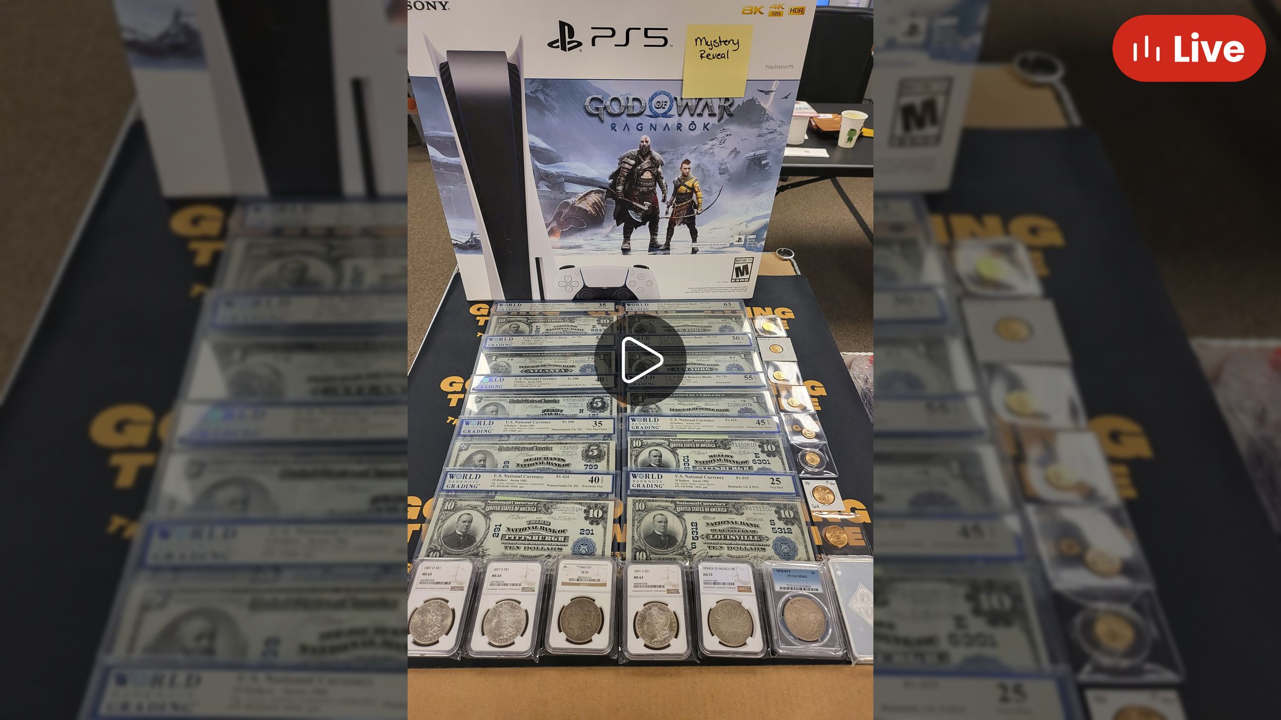 Whatnot - GB $152 NOTE CHASING MYSTERY BAG SHOW WITH DEZ Livestream by ...