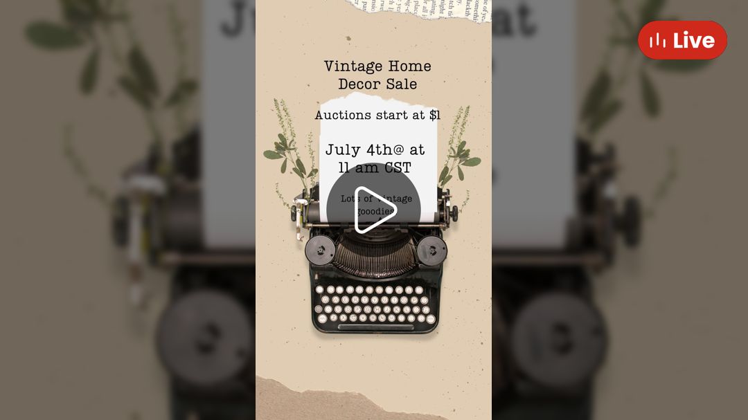 @julies_designs_and_signs's Livestream on Whatnot