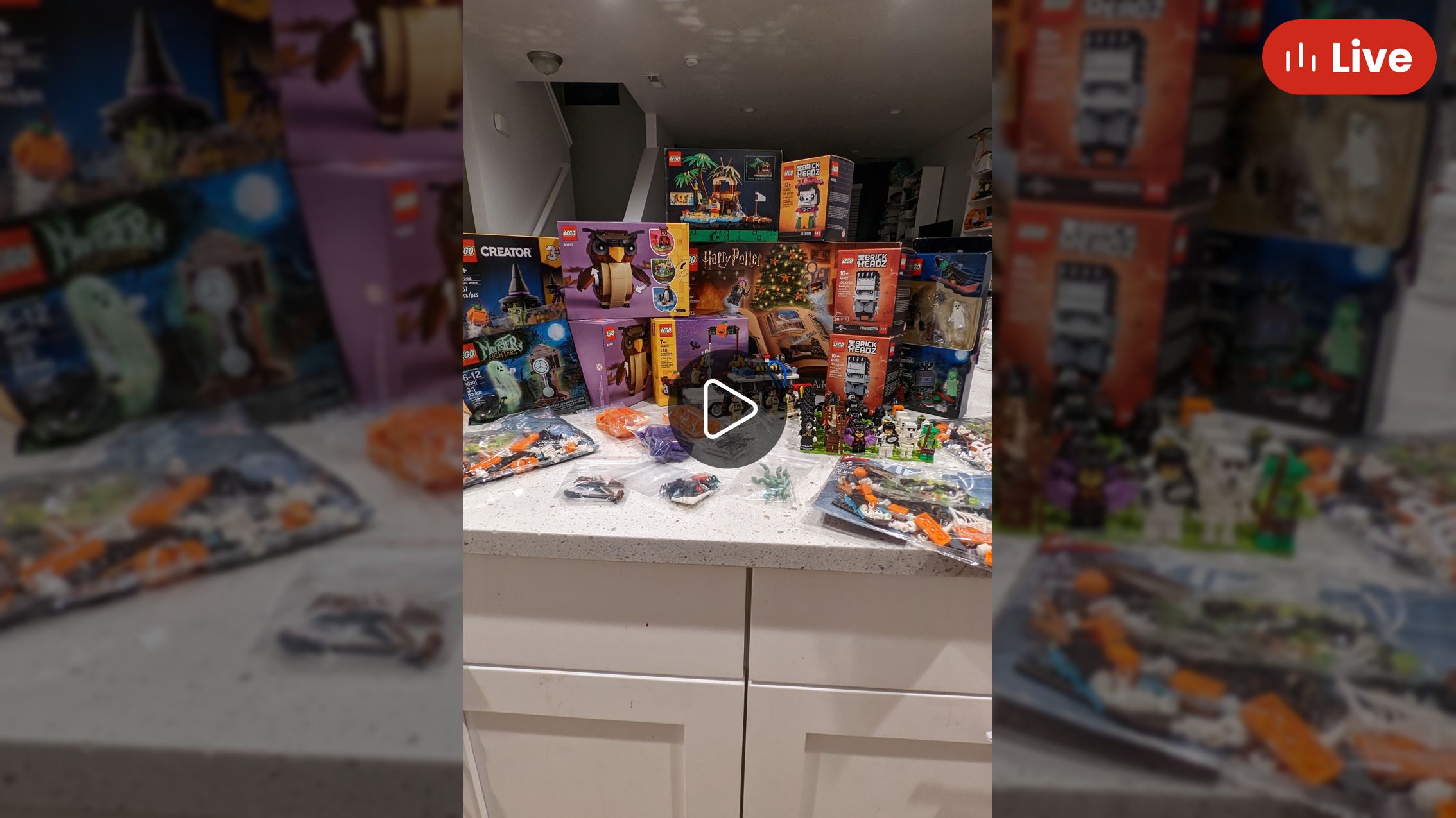 Whatnot - Spooky Legos with Dad Nando! Livestream by dadnandobricks #lego