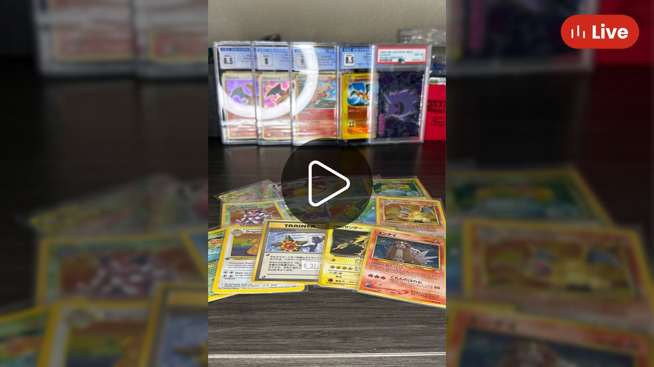 Whatnot - BANGER SINGLES RESTOCK 🔥 CLEAN AND PLAYED BANGERS 🫡 Livestream by marspokemart # ...