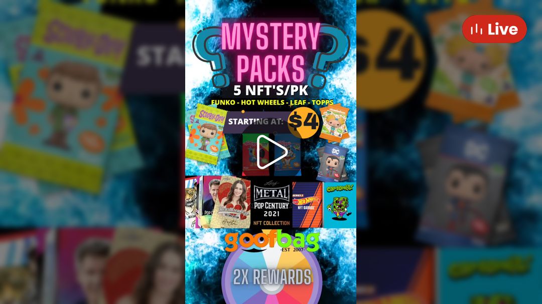 Whatnot - NFT'S - Reward Wheel w/New Bonus Livestream by goofbag #funko ...