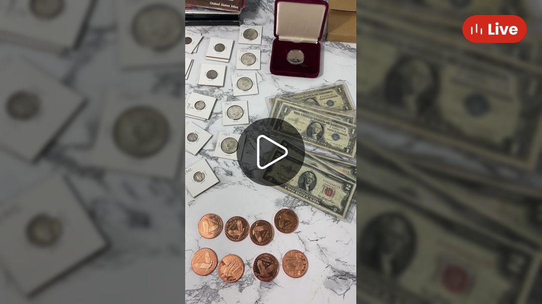 Whatnot - Coins and silver certificates and silver coins!! Livestream ...