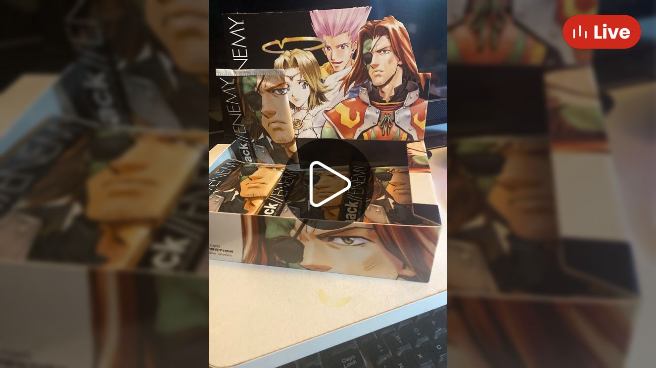 Whatnot - More booster packs of .hack Livestream by watch_th1s #kickstarter_&_other_cards