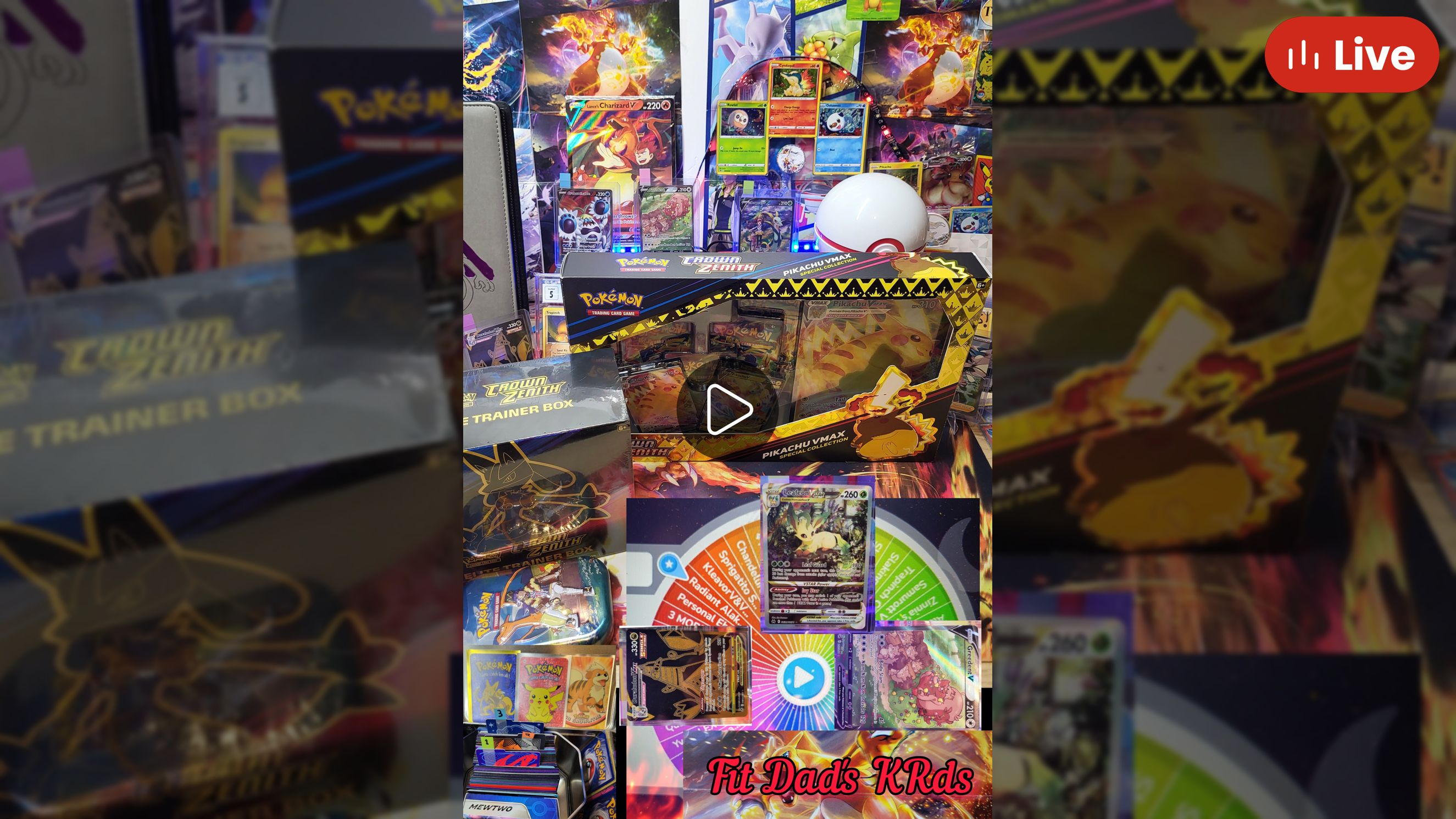 Whatnot - Crown Zenith Pikachu VMAX Special Collection & More ... Whatnot - Crown Zenith Pikachu VMAX Special Collection & More ...