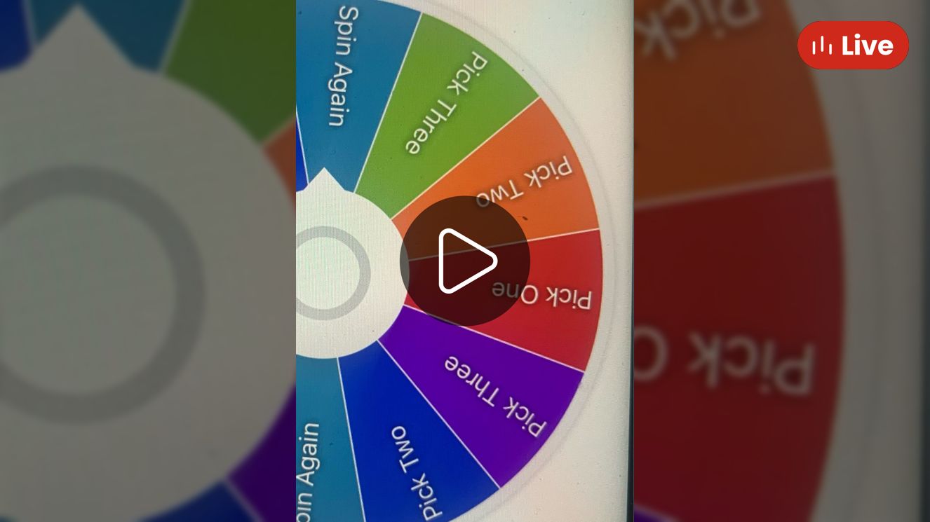 Whatnot - Pick 1️⃣ or Pick 2️⃣ or Pick 3️⃣ Winner Spins The Wheel 🔴🟣🔵🟢🟠 ...