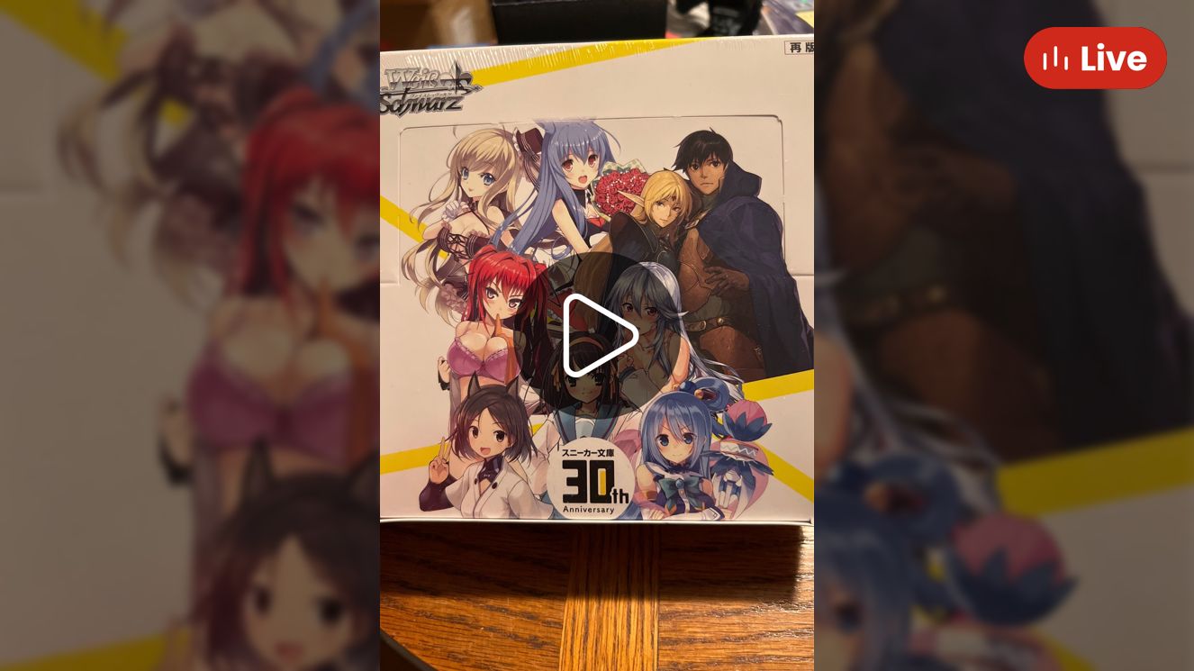 Whatnot - 1/3 Signed card game? Sneaker? Fujimi? Overlord? Darling? Livestream by kittys_cards # ...