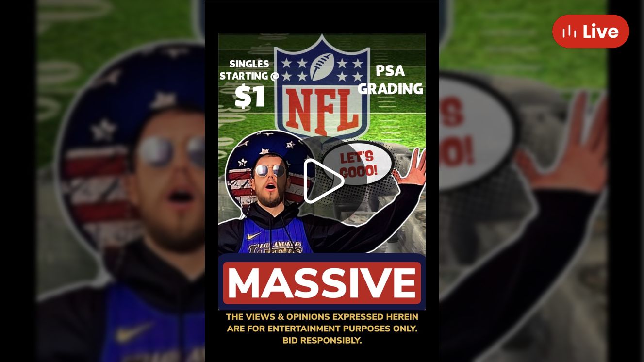 Whatnot - MASSIVE $1 NFL SINGLES WITH YOUR BOY KEVIN 🔥🔥🔥 Livestream by ...