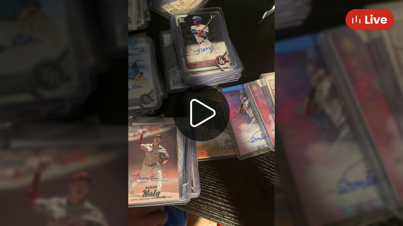 Whatnot - BASEBALL SINGLES!! ALL AUTOS!!!! CHEAP PRICES Livestream by ...