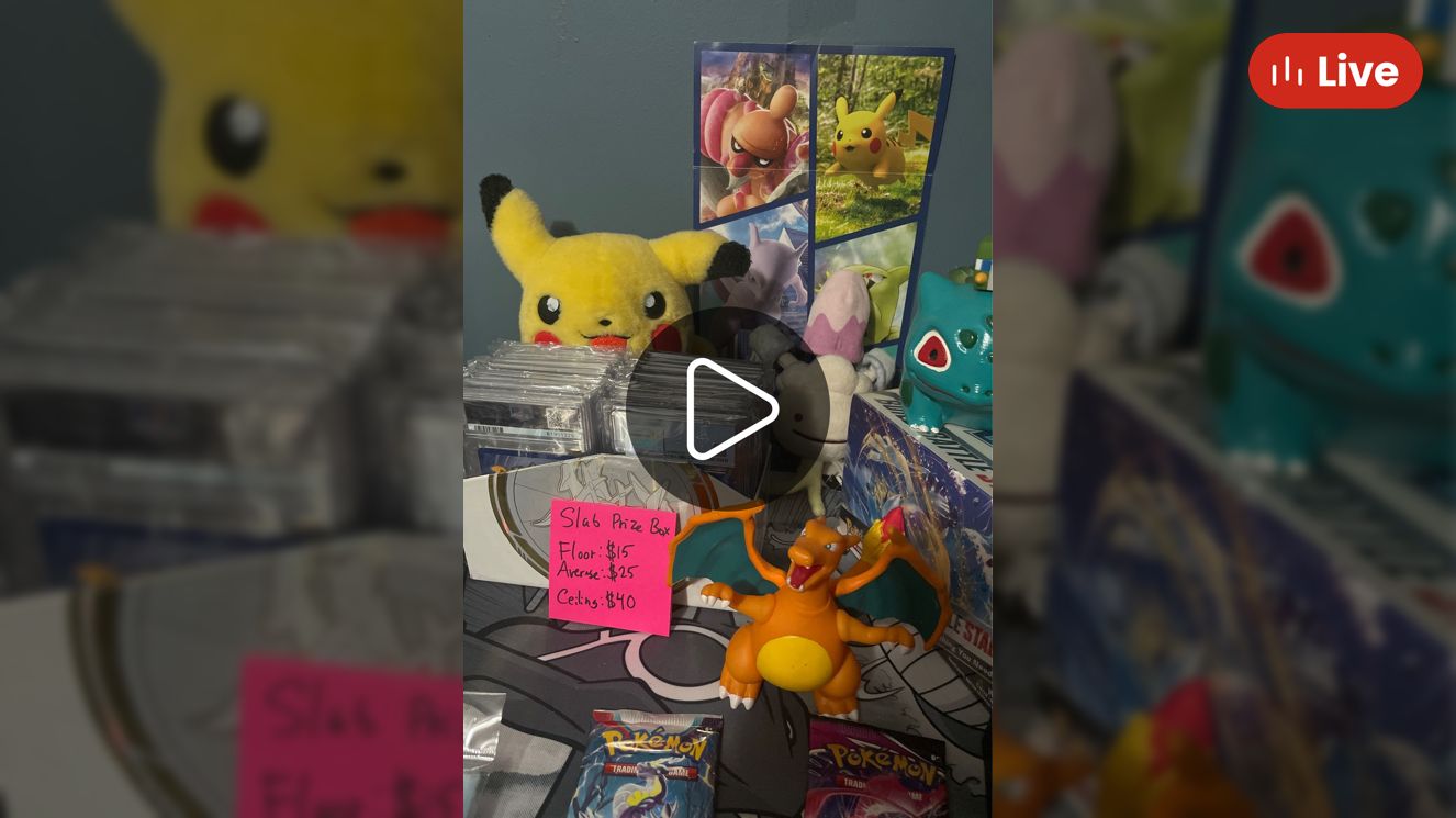 Whatnot - GTE = Win a slab! Livestream by charjabugexpress #pokémon_cards