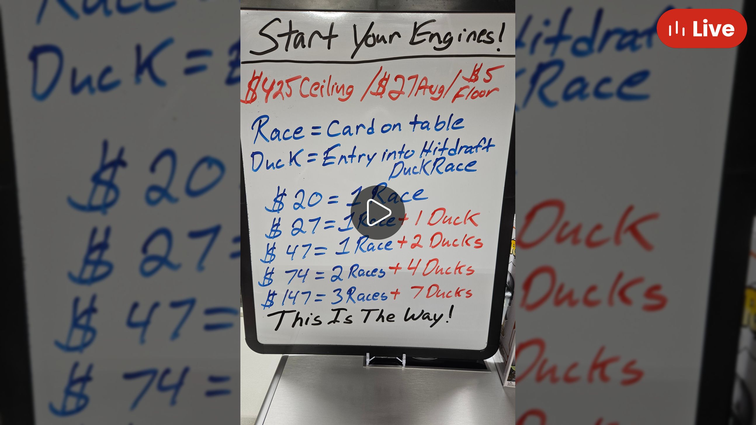 Whatnot - START YOUR ENGINES.. NOT NASCAR!! CB47 COMMUNITY DAY ...