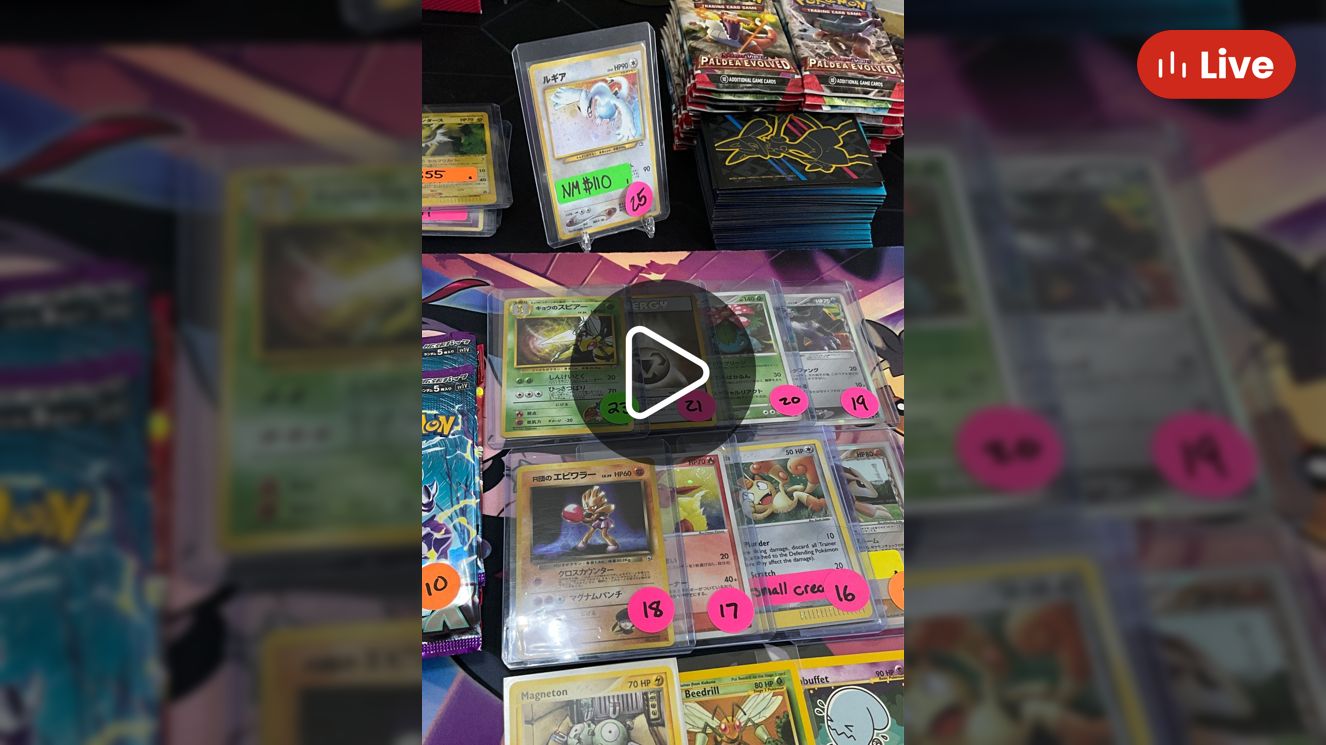 Whatnot - $5 PULL BOX 🔥 PALDEA EVOLVED BOUNTY PACKS ️ Livestream by chillvibesjosh #pokémon_cards