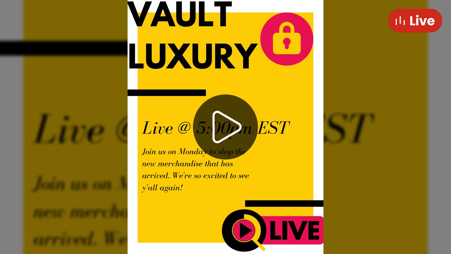 Whatnot - VAULT LUXURYπ Livestream by qbids_nc #luxury_bags_&_accessories Whatnot - VAULT LUXURYπ Livestream by qbids_nc #luxury_bags_&_accessories