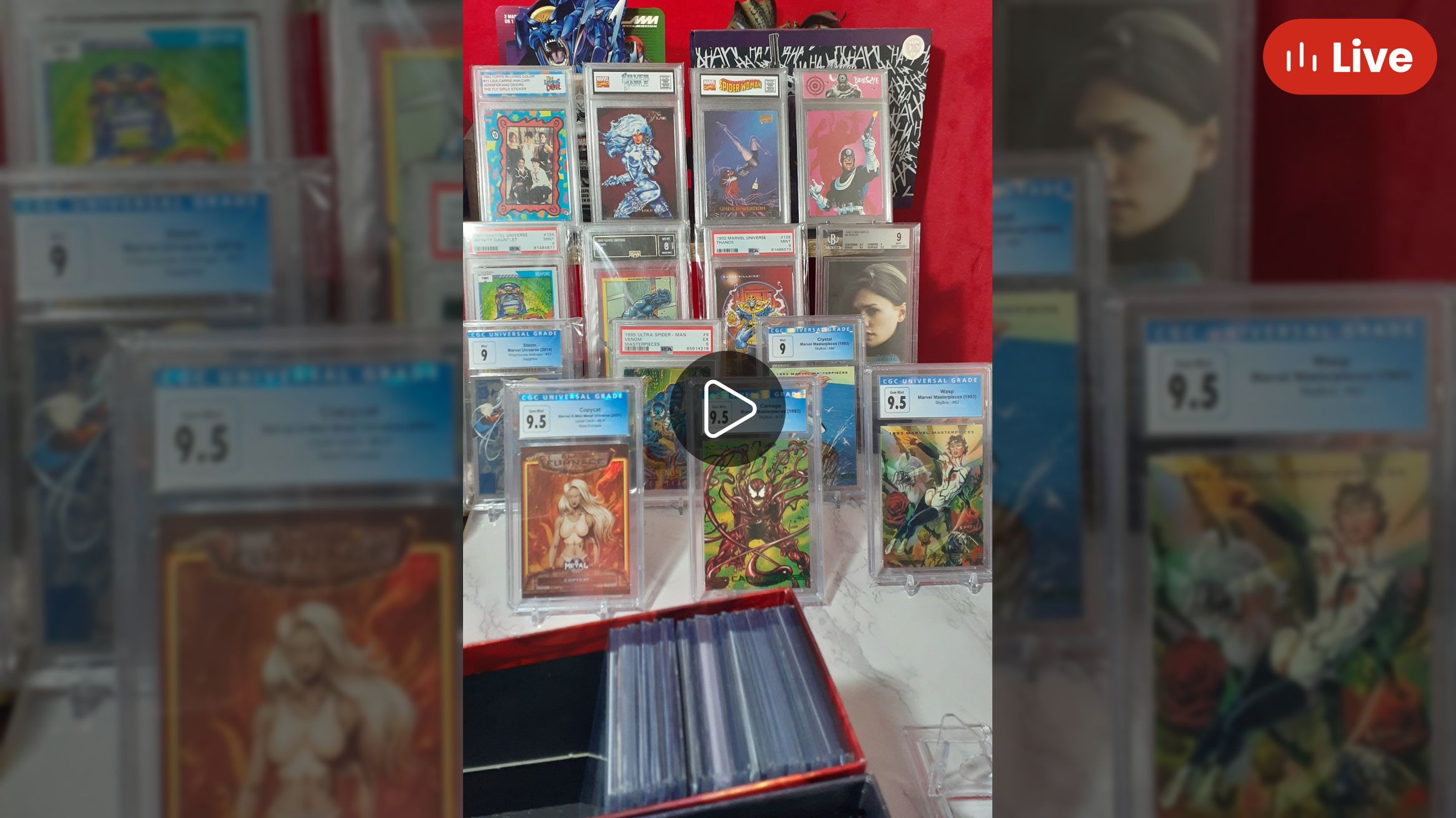 Whatnot - Wheel 'o' Slabs - PSA, CGC, BGS Livestream by bobicus #marvel ...