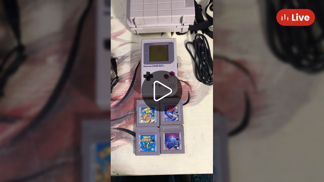 Whatnot - 🇨🇦 ORIGINAL NINTENDO GAMEBOY LIVE STREAM IS HERE; ORIGINAL ...