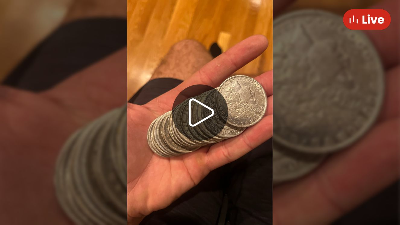 Whatnot - Gone for a week, we’re back, 5oz silver and 90% Livestream by ...