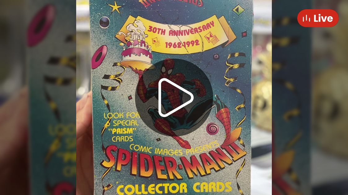 Whatnot - π· 1962-1992 SPIDER-MAN 30TH ANNIVERSARY BOX BREAK! Livestream ... Whatnot - π· 1962-1992 SPIDER-MAN 30TH ANNIVERSARY BOX BREAK! Livestream ...
