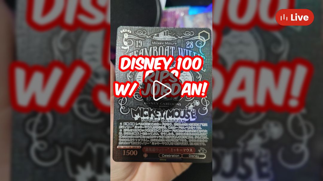 Whatnot - DISNEY 100 RIPS! STEAMBOAT WILLIE HUNT Livestream by ...