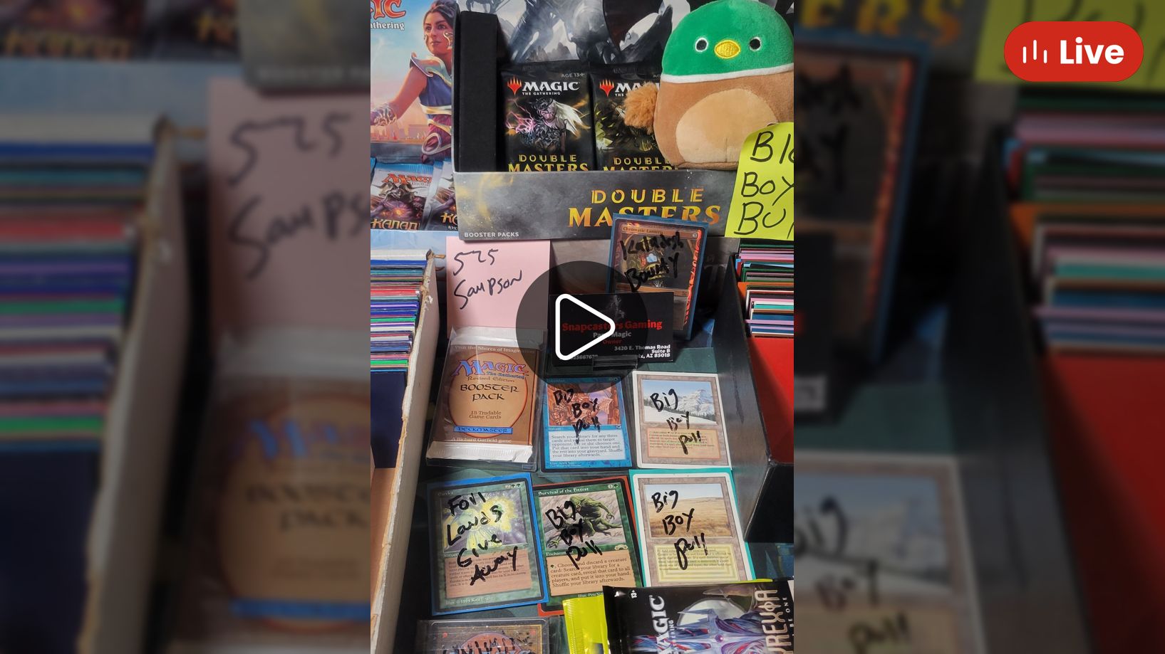 Whatnot - LOTR BOUNTY HUNT/PULL BOX WITH DUALS ALMOST GONE!! DOUBLE ...