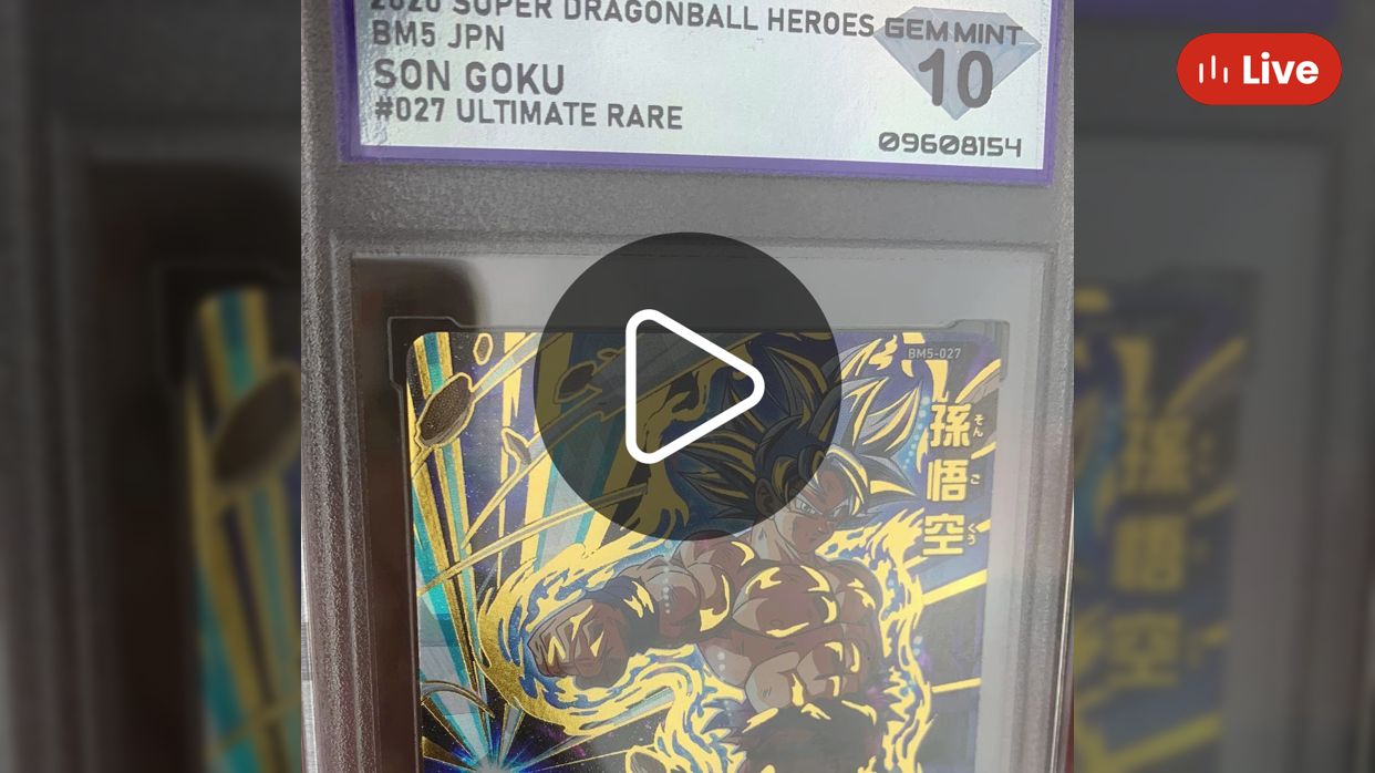 Whatnot - SDBH SRs w/ UI Goku Slab Prize!! Livestream by mnabreakers # ...