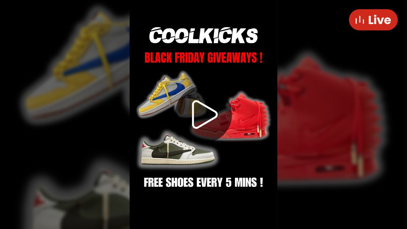 @coolkicks's Livestream on Whatnot