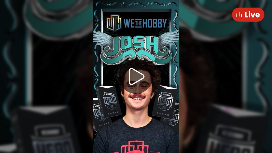 Whatnot - MUSTACHIO BASHIO TUESDAY W/JOSH!🧔 Livestream by wethehobby #football_breaks