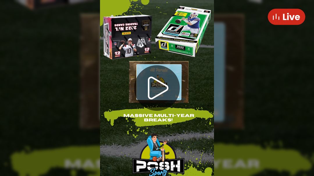 Whatnot - PYT! 🏈Massive Breaks with POSH!🏈💥Donruss Hobby, No Huddle ...
