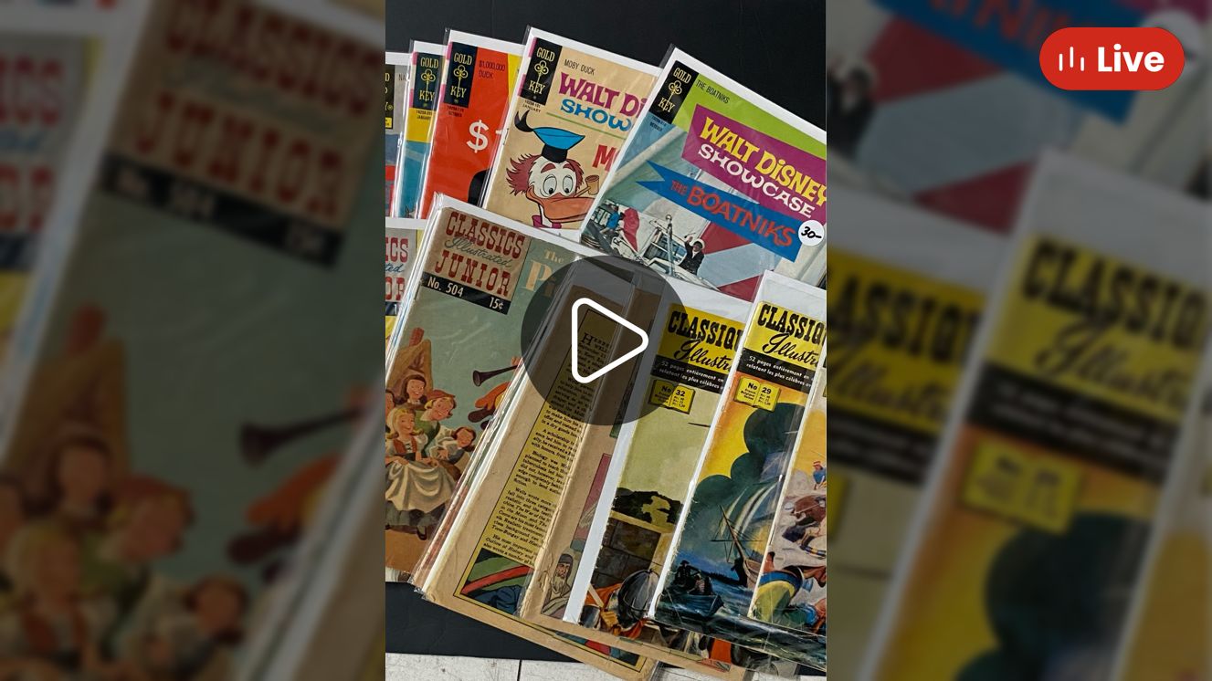 Whatnot - DISNEY AND CLASSICS ILLUSTRATED Livestream by pharcyde_comics ...