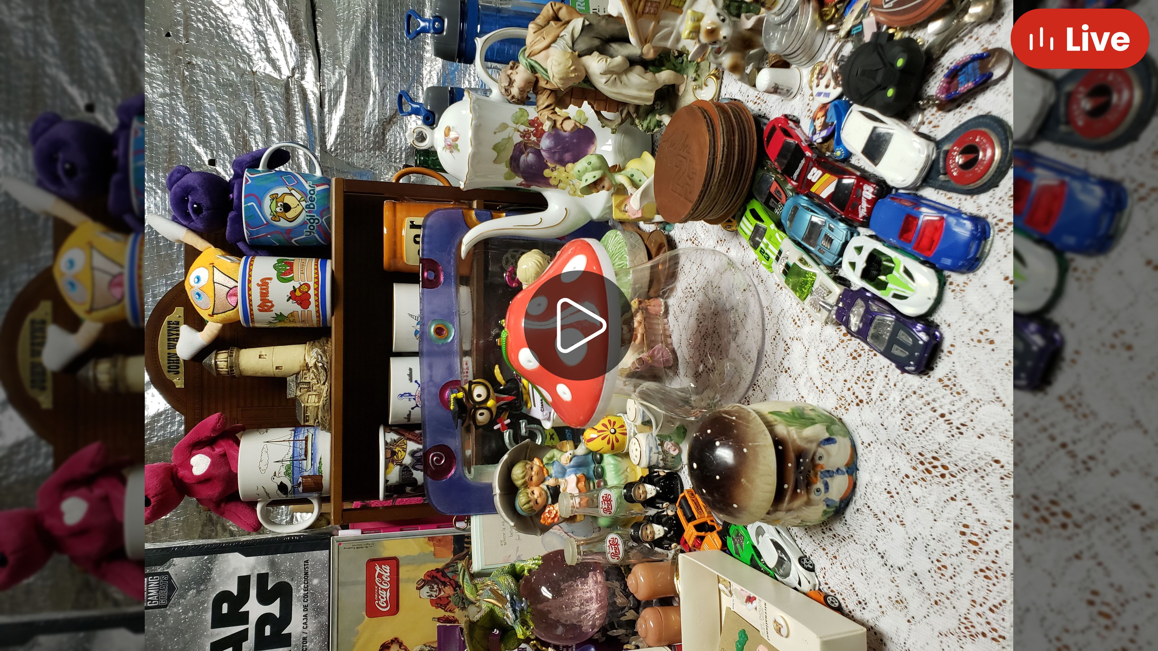 Whatnot - Clear Out! Figurines, Glass Lampshades, Livestream by ...