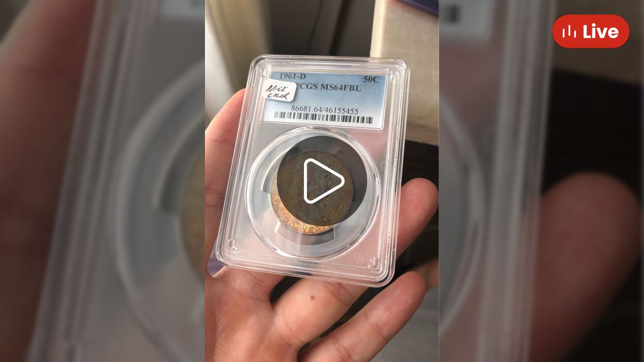 Whatnot - Coins and coffee w/ Mike ☕️ Livestream by random_collector # ...