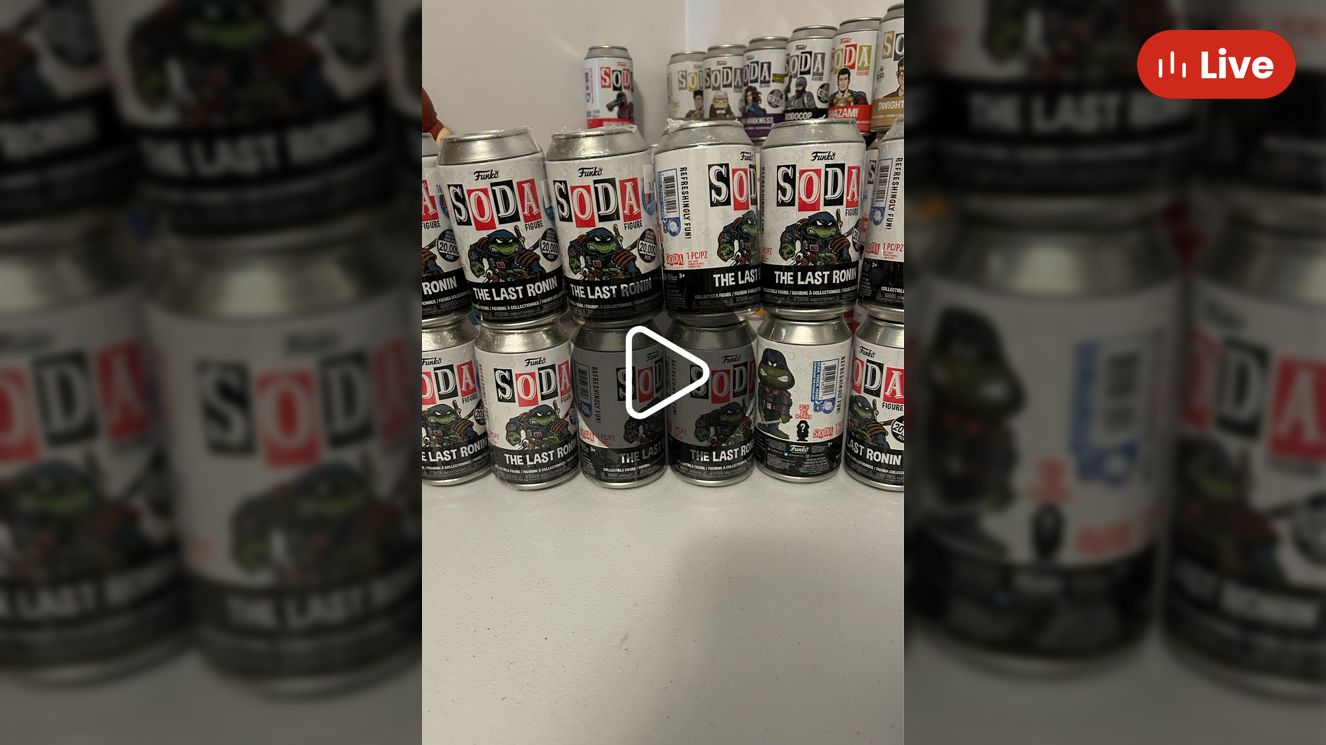 Whatnot - The last ronin soda and tmnt black light soda Livestream by ...