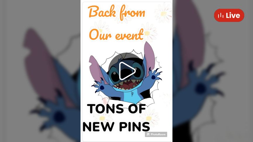Whatnot - BACK FROM OUR PIN EVENT!!! NEW PIN NEW GIVEAWAYS Livestream ...