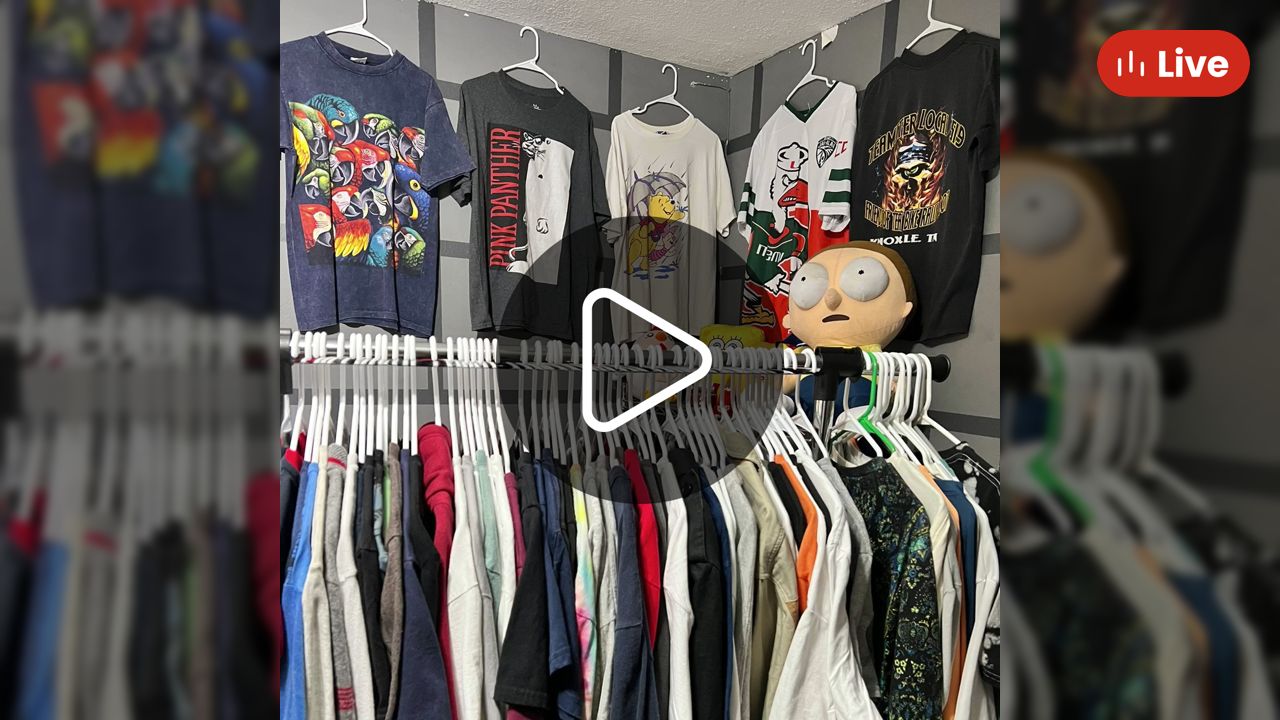 Whatnot - Graphic tee’s for breakfast 🔥🔥 Livestream by true_vintage ...