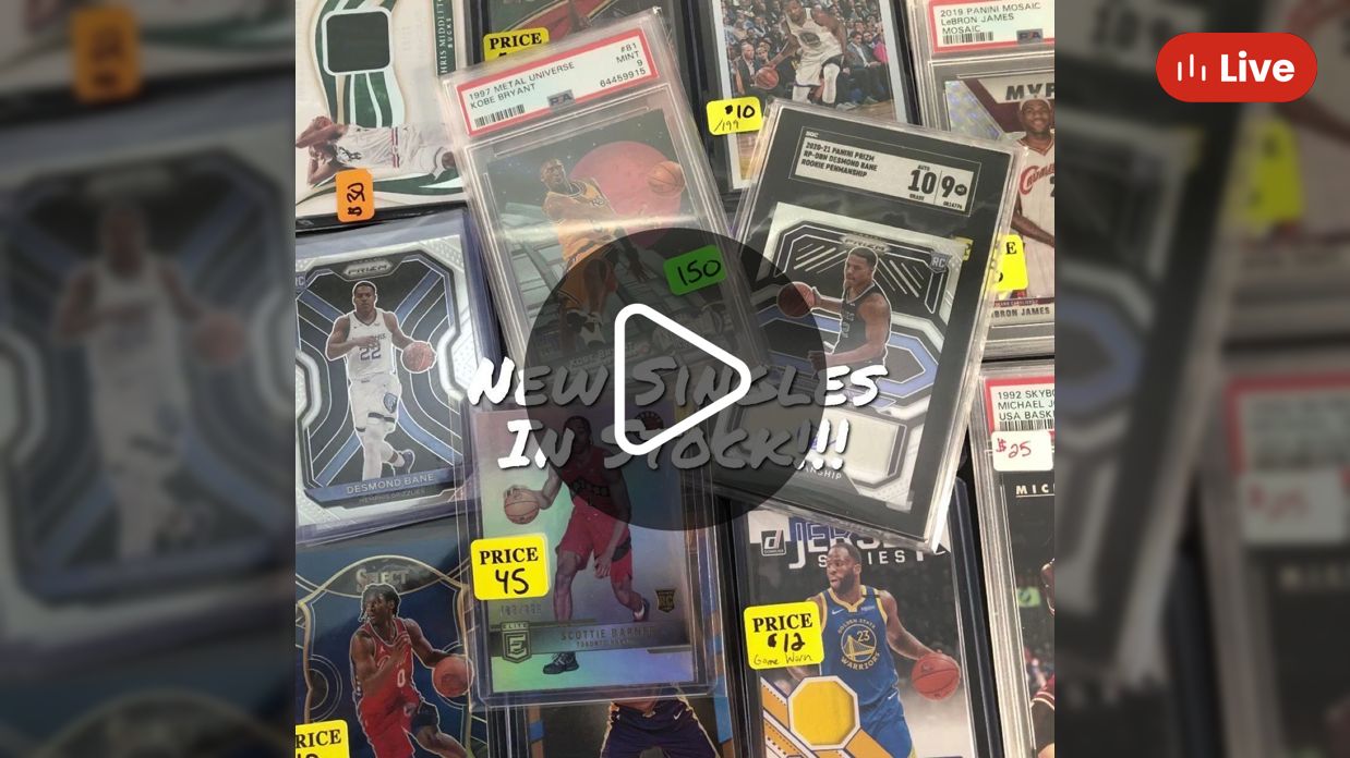 Whatnot - LOW Risk HIGH Reward BBall / NEW SINGLES Livestream by ...