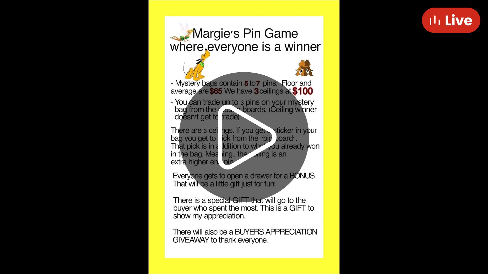 Whatnot - 🔥 Margie’s Pin Game! Giveaways and more 🔥 Livestream by ...