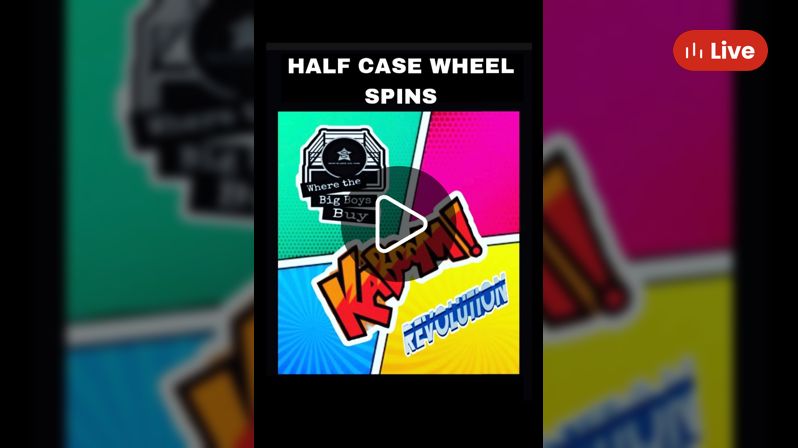Whatnot - FREE SPINS!!!!!! 23 Rev Half Case Wheel Spins Livestream by ...