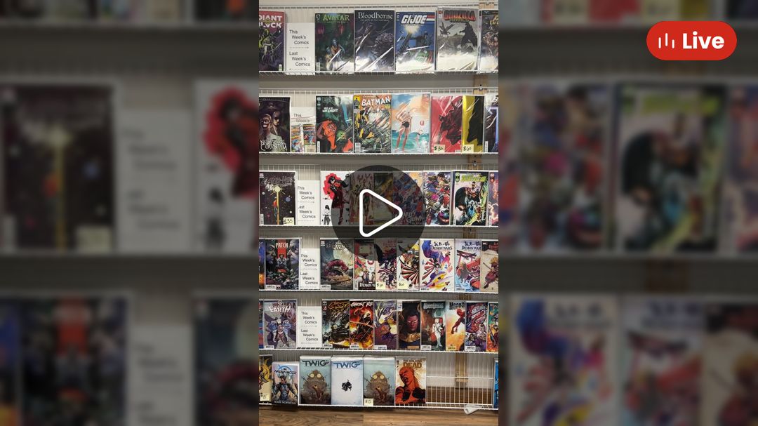 Whatnot - NCBD late night show twig, edge of spider verse and more Livestream by hookedoncomics ...