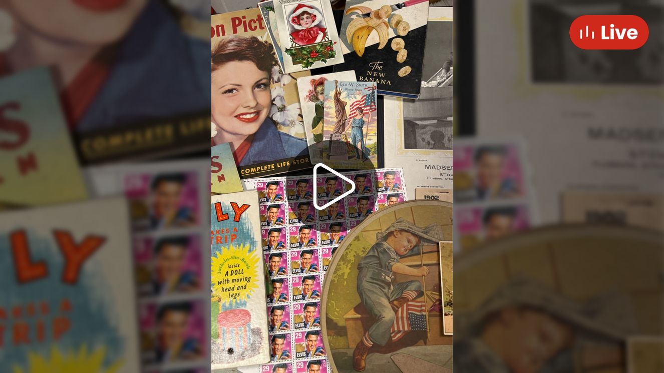 Whatnot - MIX of SHUFFLED PAPER Livestream by comic_crops #ephemera ...