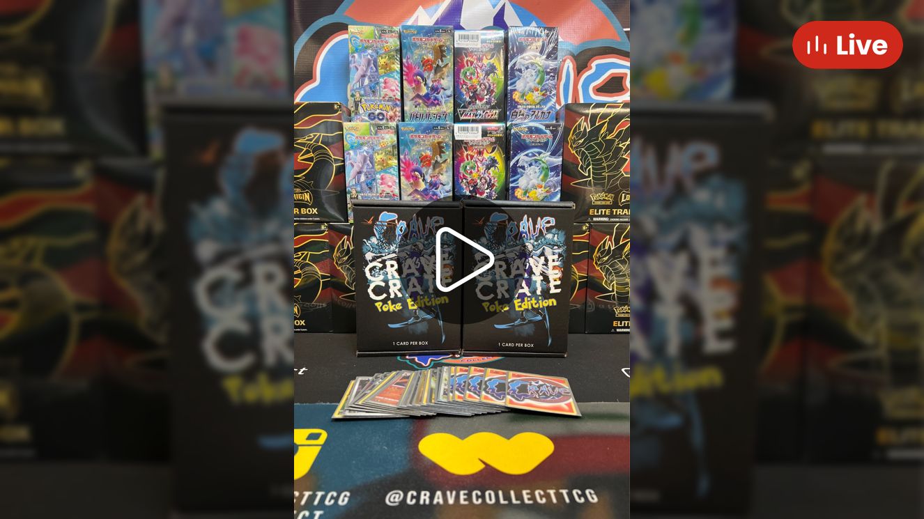 Whatnot - 🔥 20 CARD PULL GAME-CRAVE CRATE PRIZE ☠️ Livestream by ...