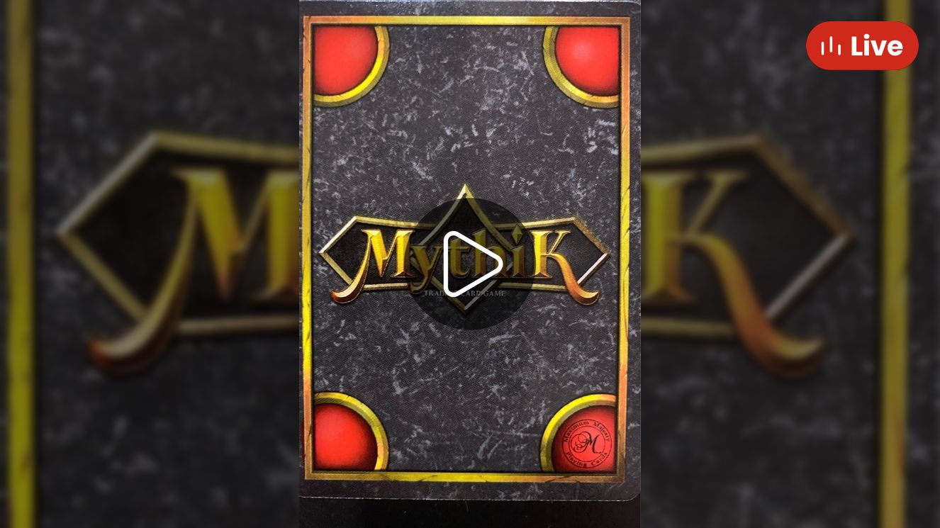 Whatnot - Mythik TCG - Pre-KS Sample Packs - A KS TCG Livestream by livecardauctions #metazoo