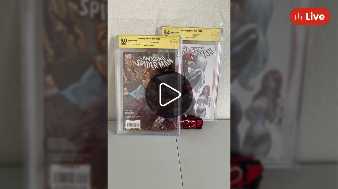 Whatnot - CGC ASM 601 & 606 + Giveaways + Modern Amazing Spider-man ... Whatnot - CGC ASM 601 & 606 + Giveaways + Modern Amazing Spider-man ...
