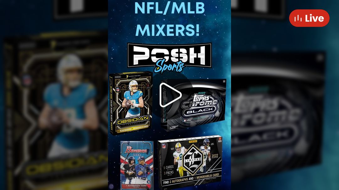 🏈Massive NFL/MLB Mixers!⚾️ USB, Giveaways! · @poshsports · Whatnot ...