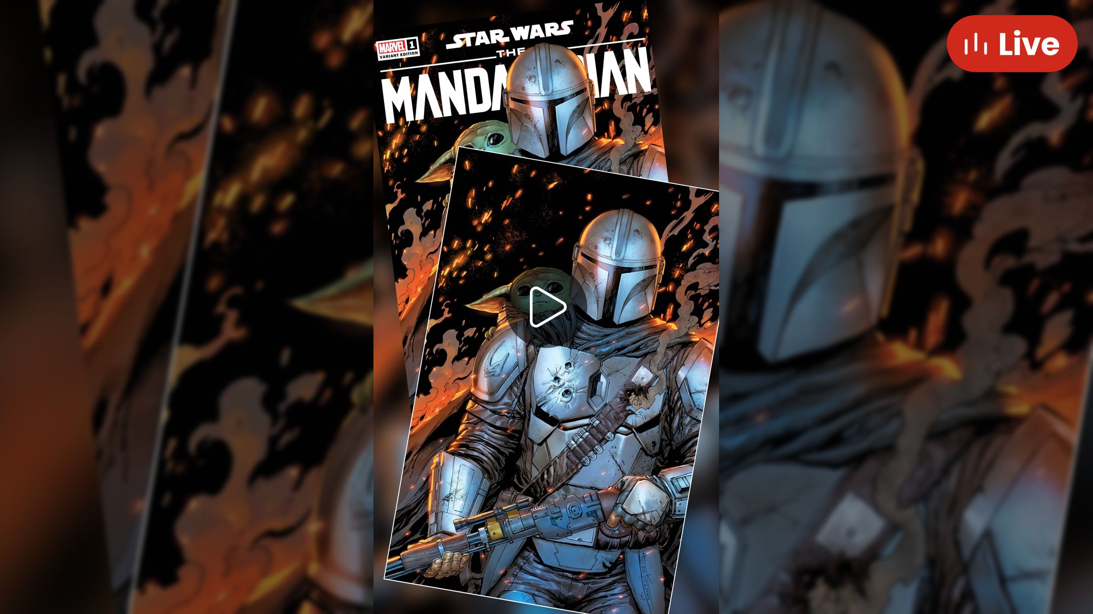 Whatnot - Star Wars The Mandalorian #1 Battle Damage Exclusive Drop ... Whatnot - Star Wars The Mandalorian #1 Battle Damage Exclusive Drop ...