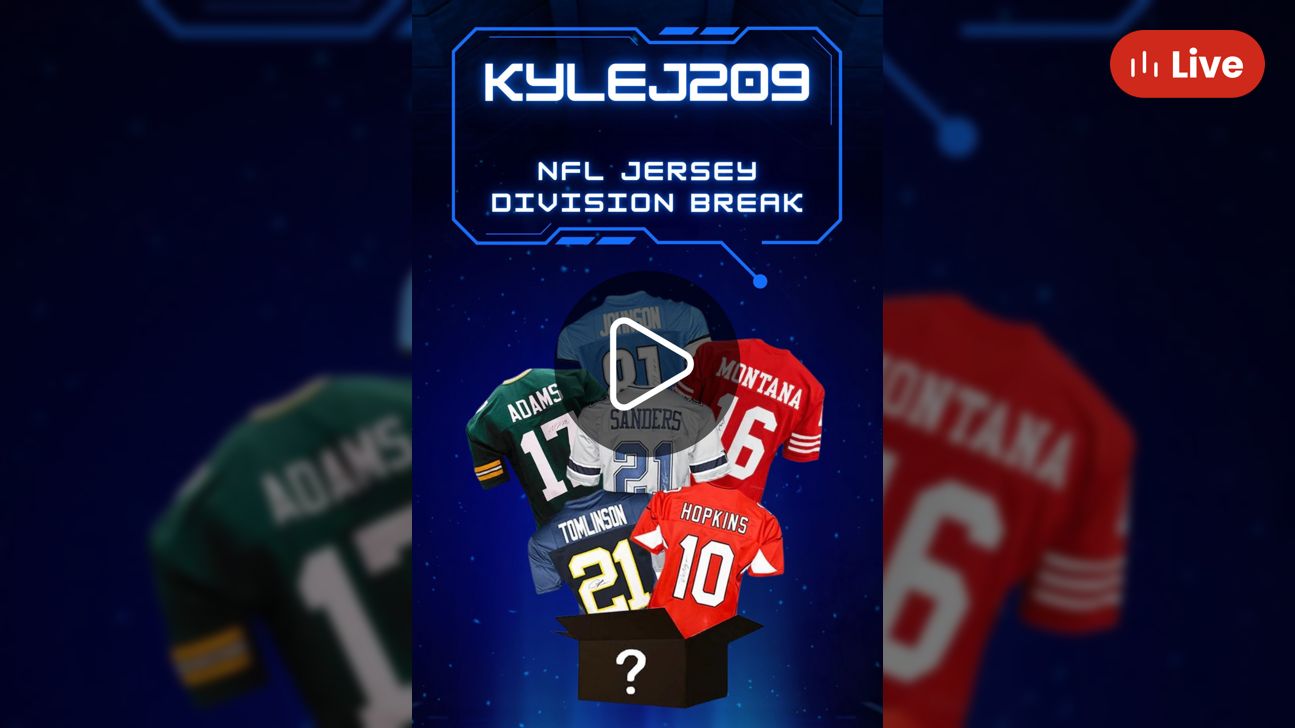 Whatnot 1 Start Bid Jersey Break 🔥 High Bid Gets Jersey 🔥 Livestream