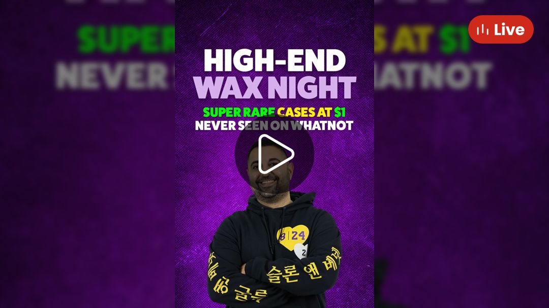 🎥 SUPER HIGH-END WAX CASES AT $1 AT MAMBA 🤯 · @cardboard47 · Whatnot ...